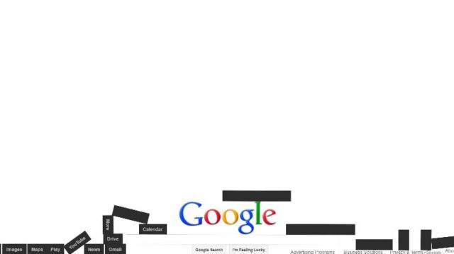 Google Gravity - Underwater Game Unblocked - mrdoob lava